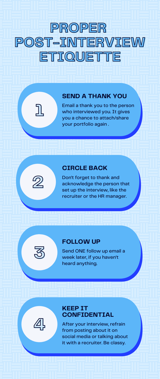 Tips for Proper Post Interview Etiquette